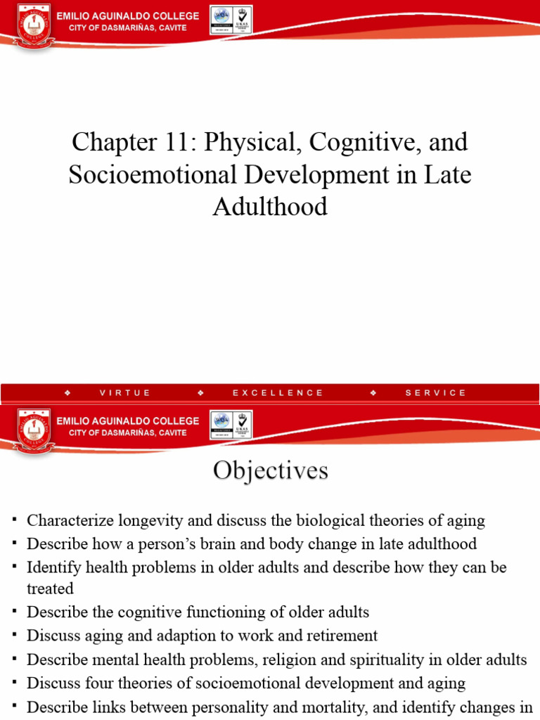 Late Adulthood: Development and Aging Insights | PDF | Life Expectancy ...