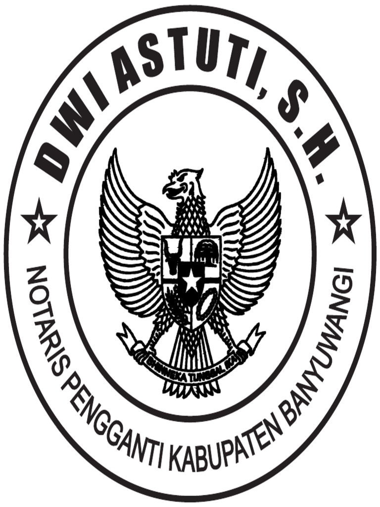 Stempel Notaris Dwi Astuti, SH | PDF
