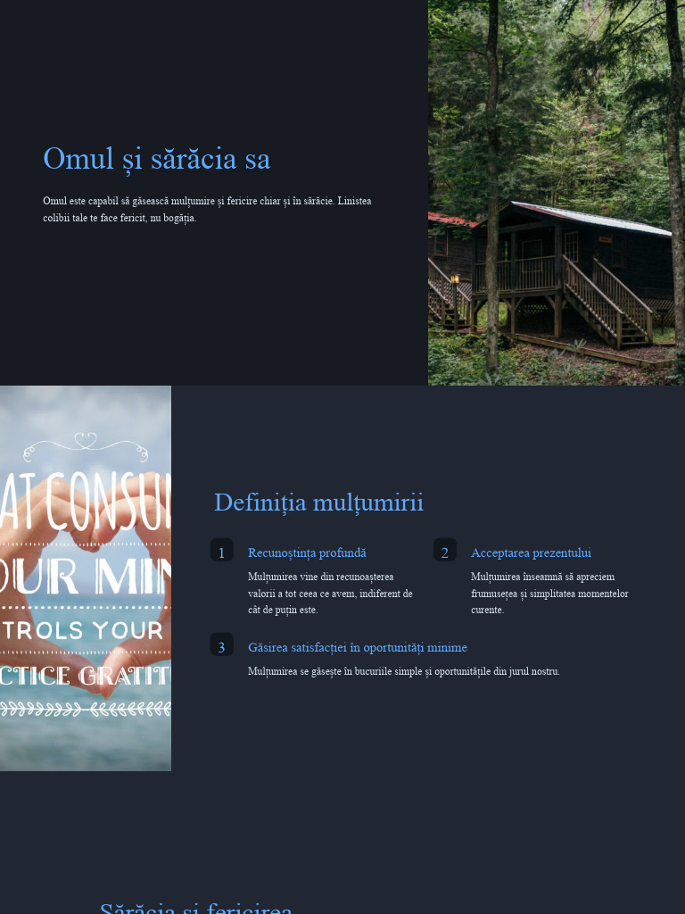 Omul Si Saracia Sa | PDF