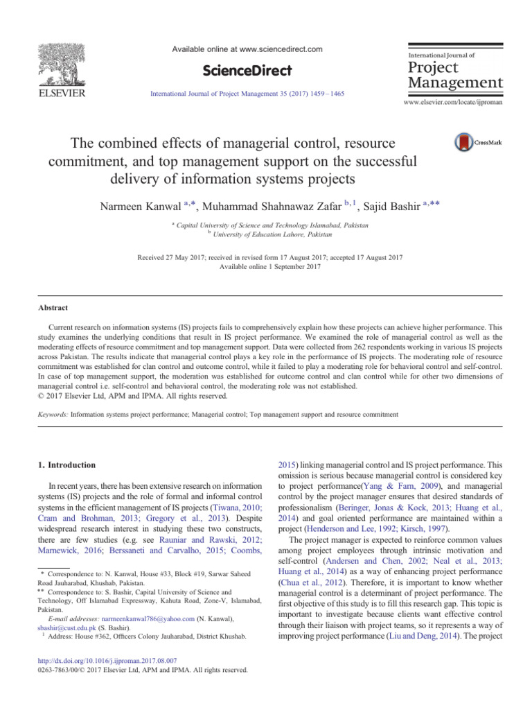 Main S0263786317306476 | PDF | Self Control | Self-Management