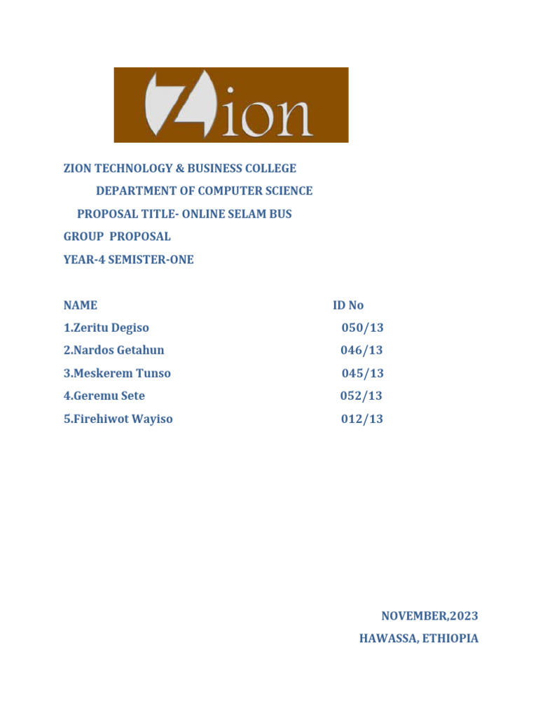 Selam Bus Ticket | PDF | Use Case | Databases