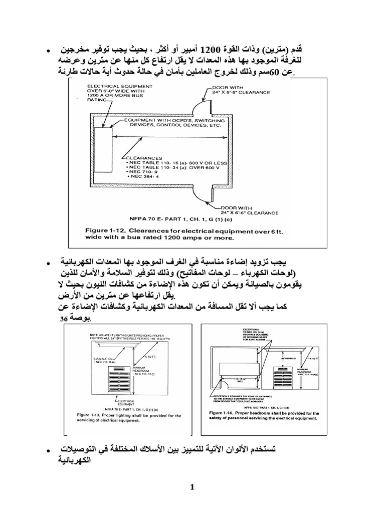 Electrical Safety Arabic Part 2 | PDF