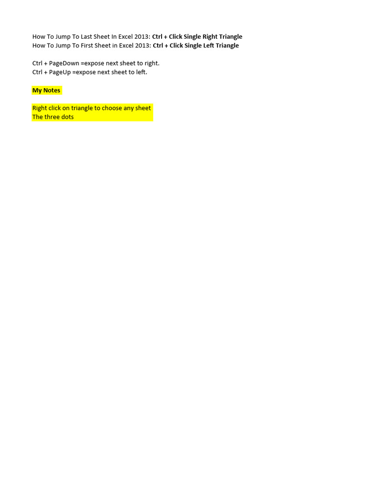 01 Excel Basics | PDF | Human–Computer Interaction | Computing
