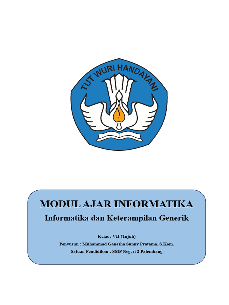 MODUL AJAR - Bab 1 - Informatika Dan Keterampilan Generik | PDF