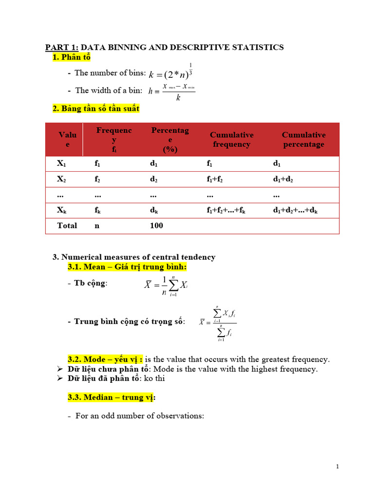 Formulas | Download Free PDF | Statistical Analysis | Teaching Mathematics