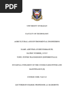 Differential and Final Drive in Tractors | PDF | Axle | Gear