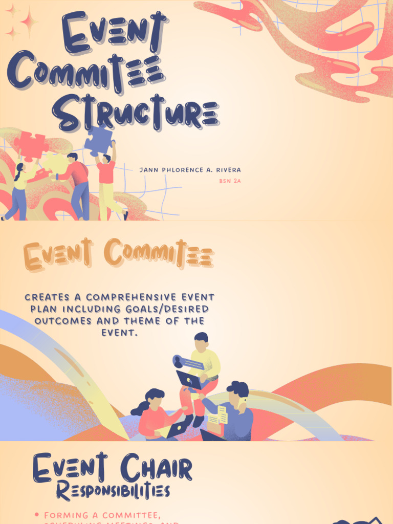 Event Committee Structure | PDF | Menu | Marketing