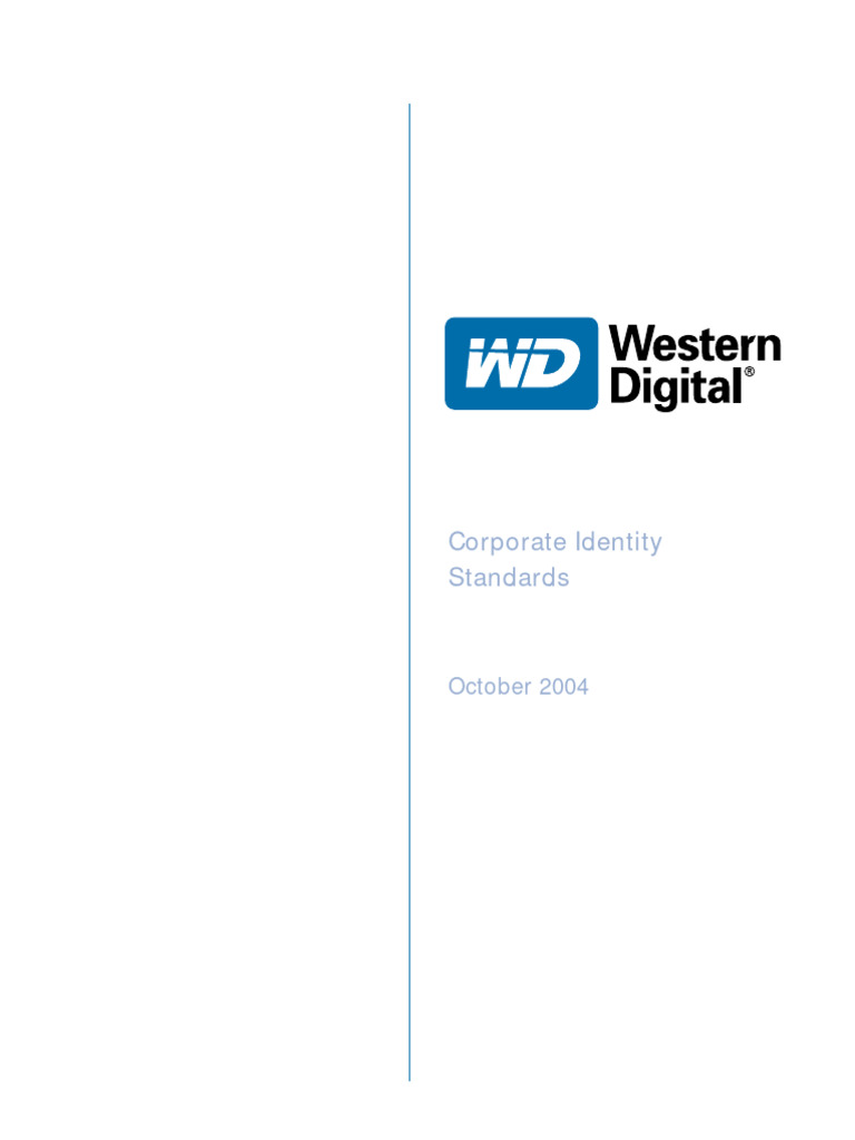 Western Digital | PDF | Logos | Typefaces