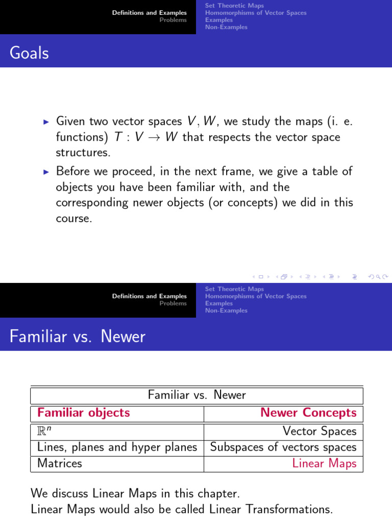 Linear Transformation | PDF | Linear Map | Function (Mathematics)