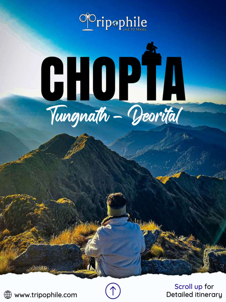 Tripophile Chopta Tungnath 2N3D | PDF