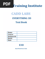E3d Command List | PDF