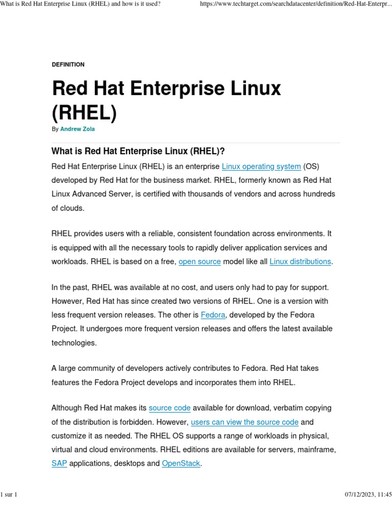 Docs_Valentin_MICHOT | PDF | Linux | Software Engineering