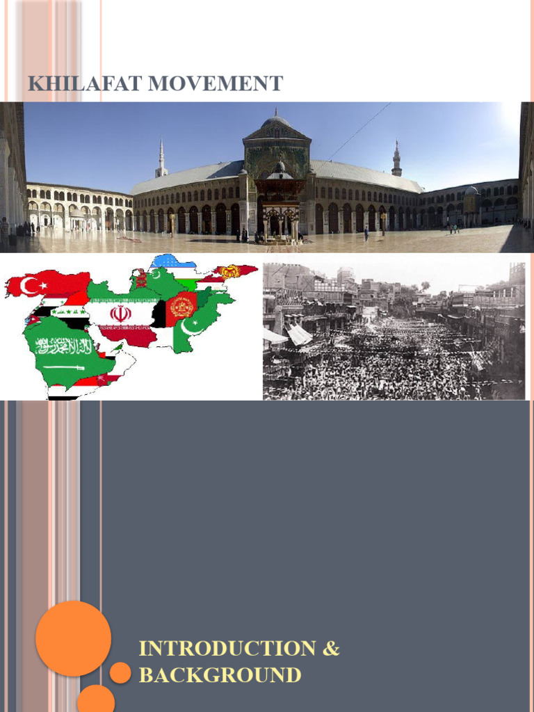 Introduction To Khilafat Movement (Week 4, Lesson 1) | PDF