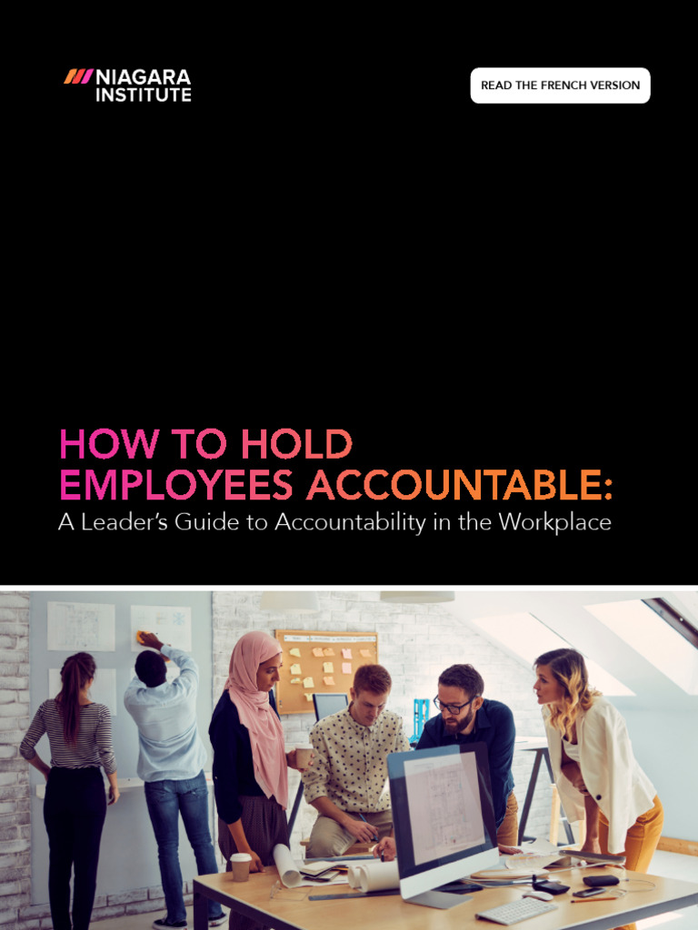 Niagara Institute - How To Hold Employees Accountable | PDF ...