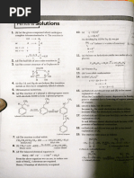 ISC 2025 Class 12 Chemistry Solution | PDF | Chemical Reactions | Molecules