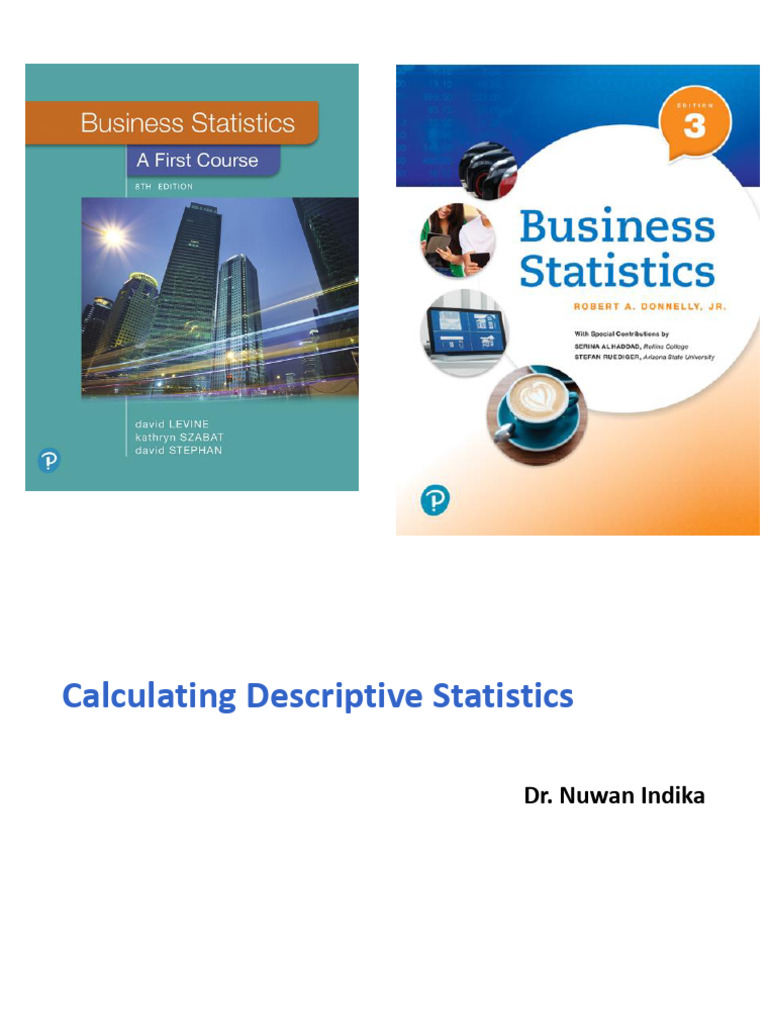 Descriptive Statistics | PDF | Standard Deviation | Variance