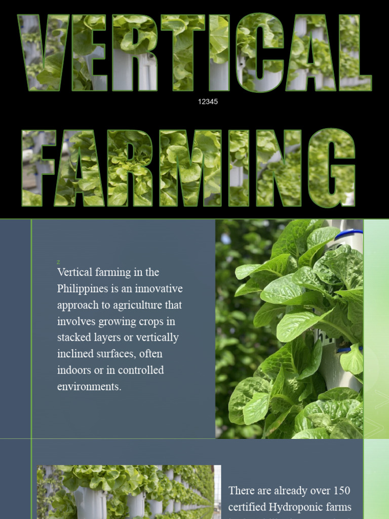 Techno Vertical Farming Final | PDF