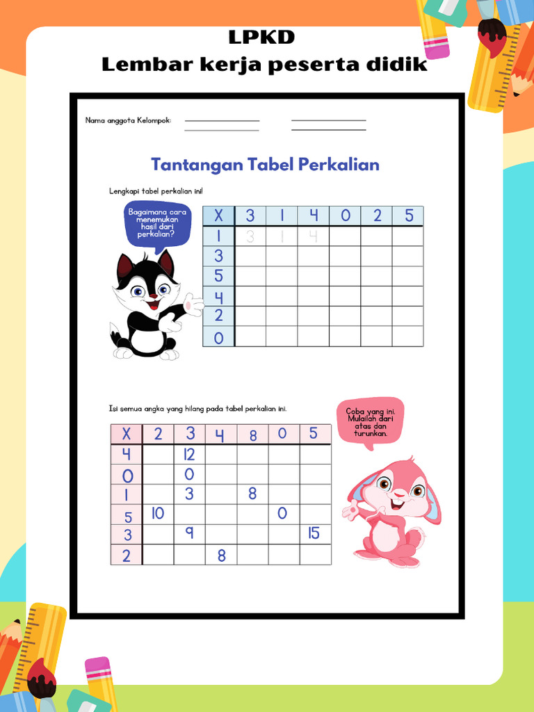 3139 LKPD Perkalian | PDF | Metode & Bahan Ajar | Komputer