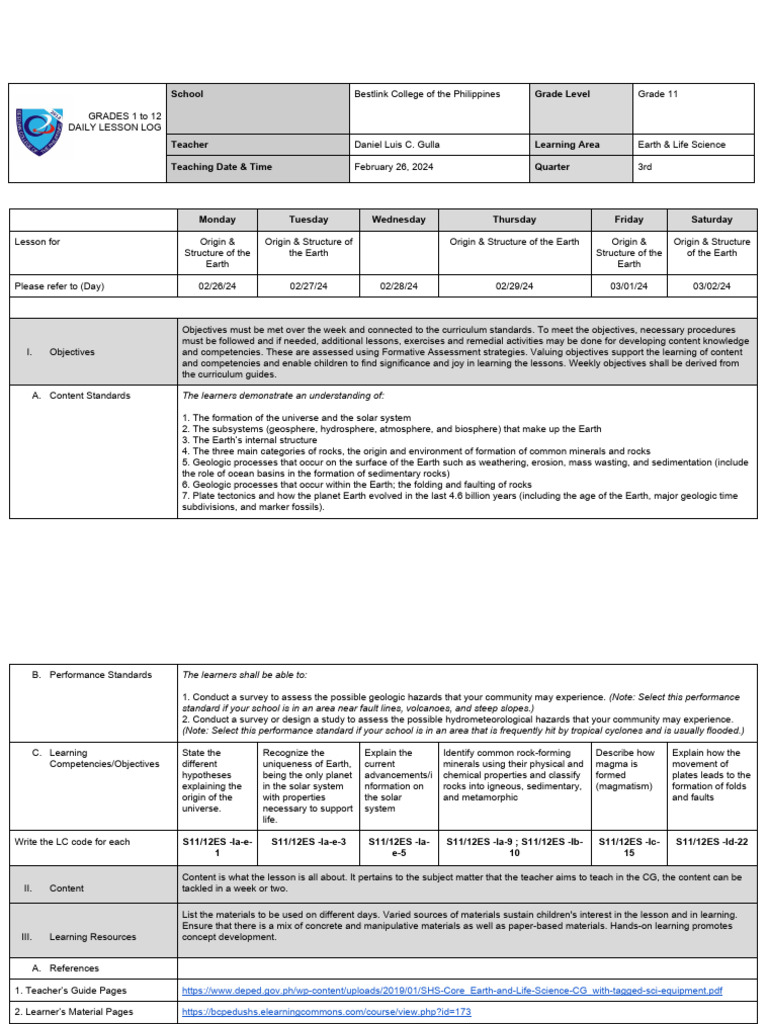 Els LP | Download Free PDF | Earth Sciences | Earth