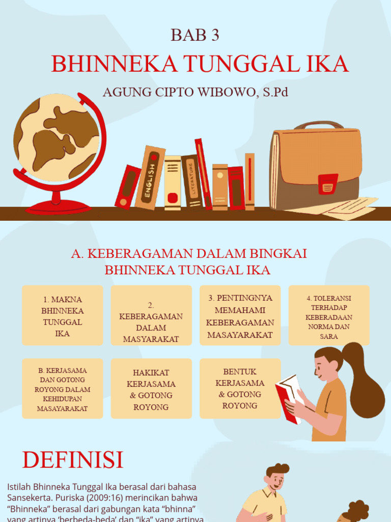 Makna dan Fungsi Bhinneka Tunggal Ika | PDF | Ilmu Sosial | Kajian ...