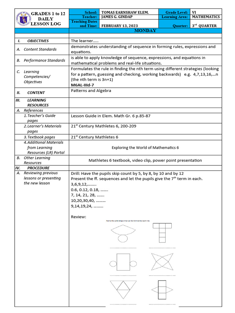 Q3-Week-2 | PDF | Learning | Mathematics