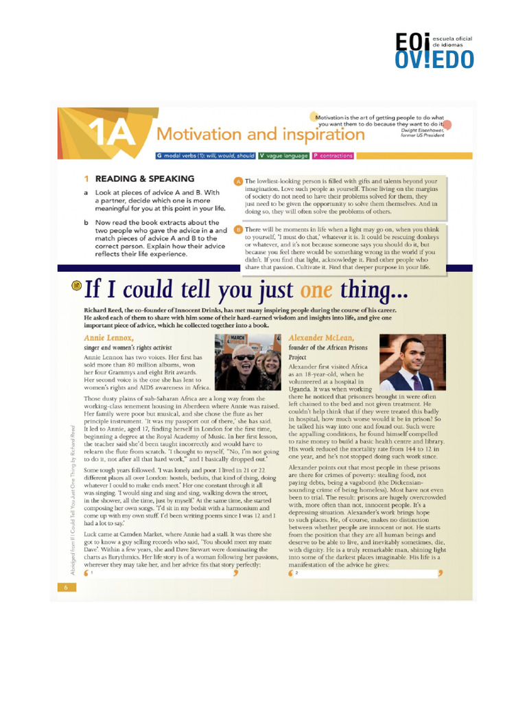 Reading Motivation and Inspiration | PDF
