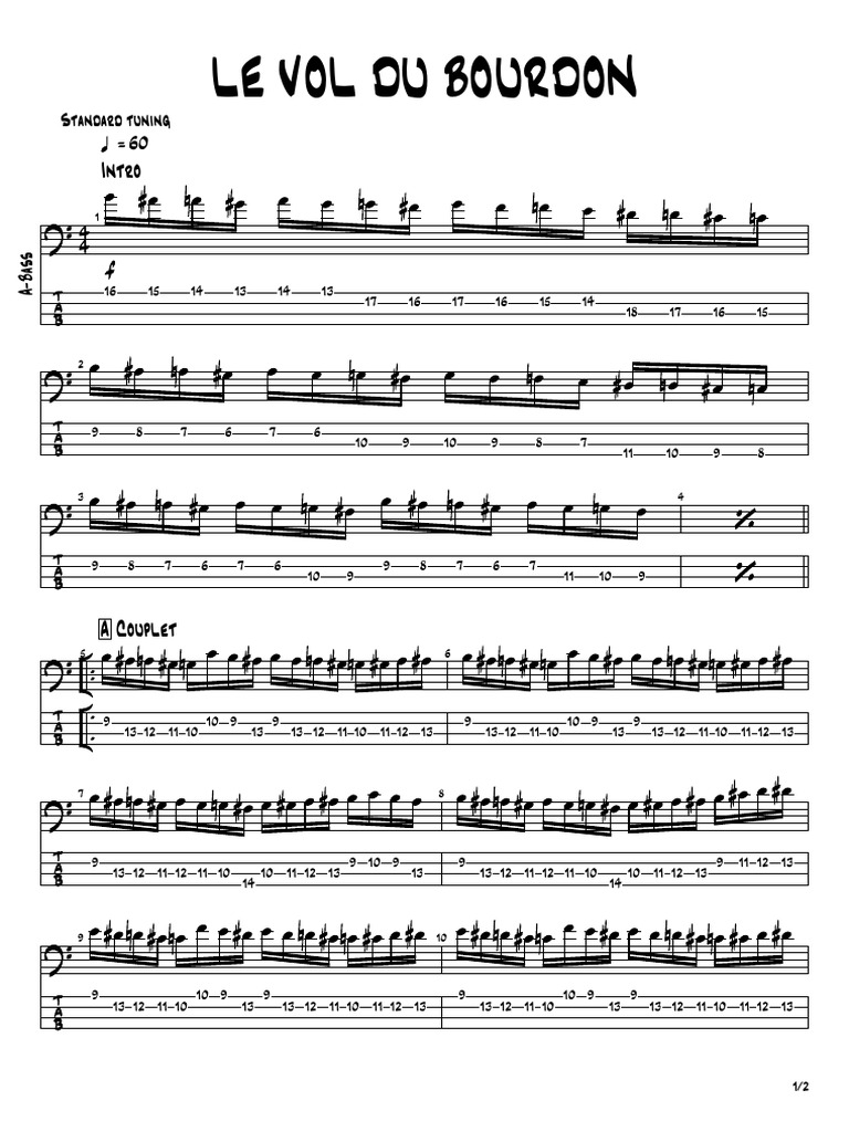 Le Vol Du Bourdon | PDF