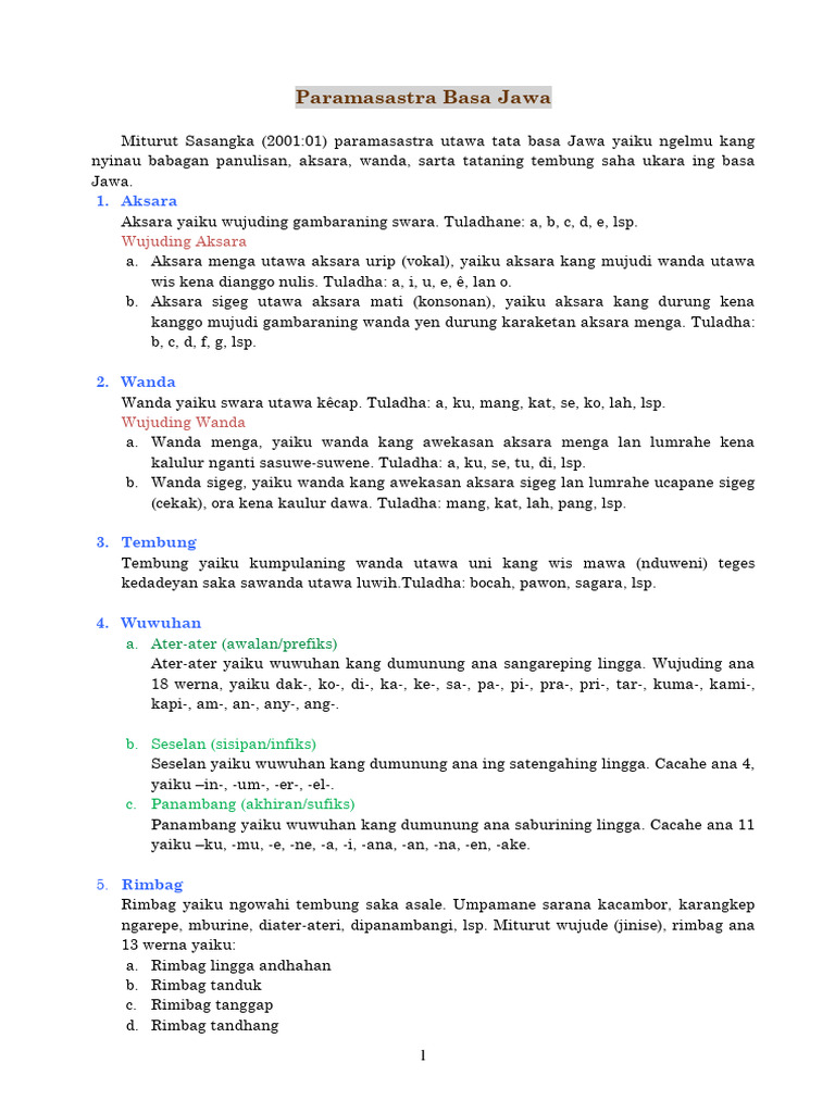 Materi Kelas 10 | PDF