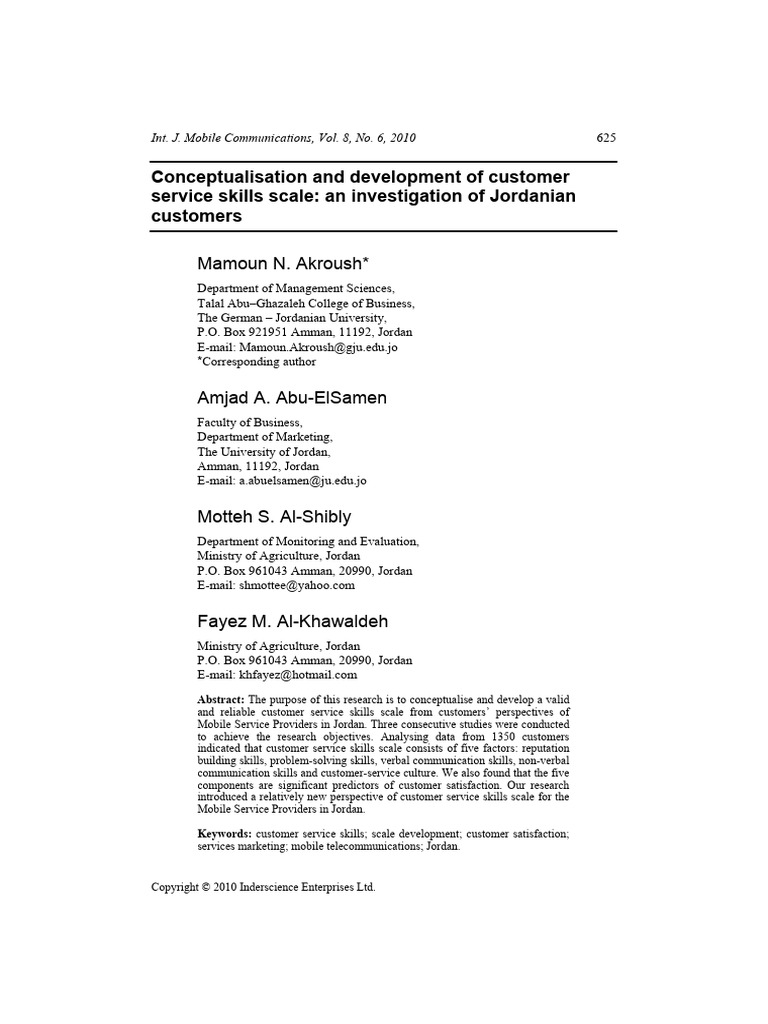 Akroush 2010 | PDF