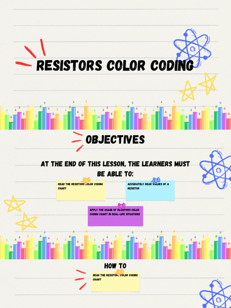 Resistors Color Coding | Download Free PDF | Resistor | Color