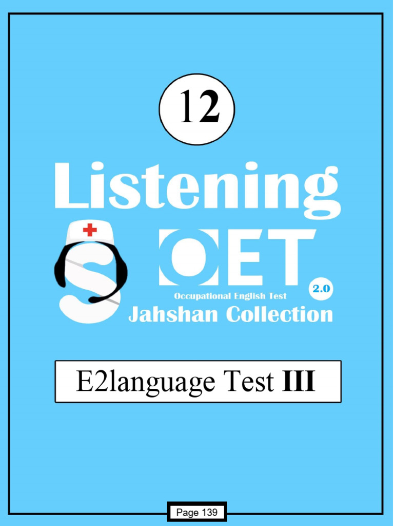 E2language Test III | PDF | Occupational Burnout | Tobacco Smoking