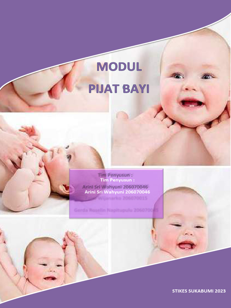 E Modul Pijat Bayi (Baby Massage) Uas MMP Kelompok 1 Promkes | PDF