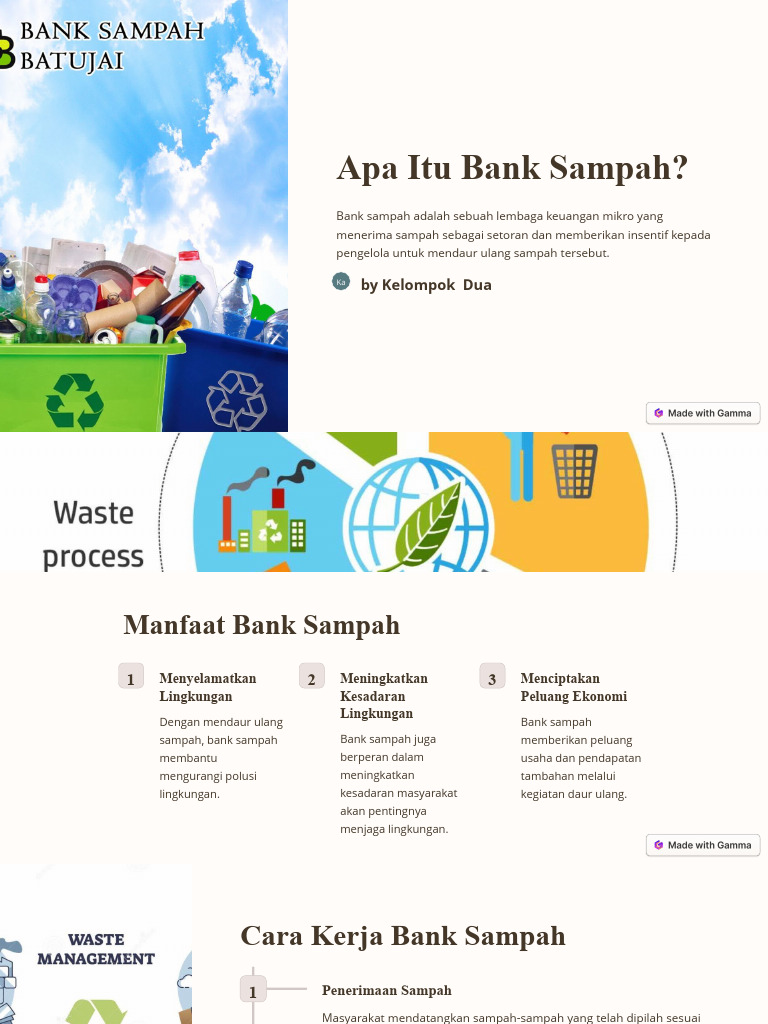 Apa Itu Bank Sampah | PDF