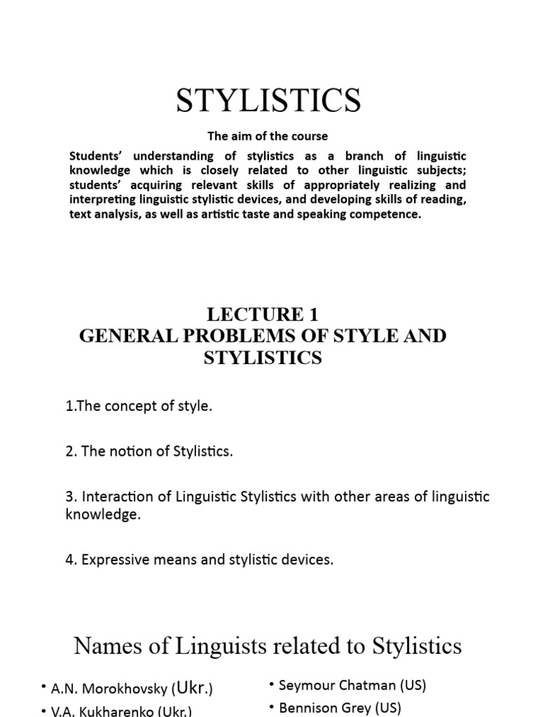 Lectures 1 3 | PDF | Linguistics | Metaphor