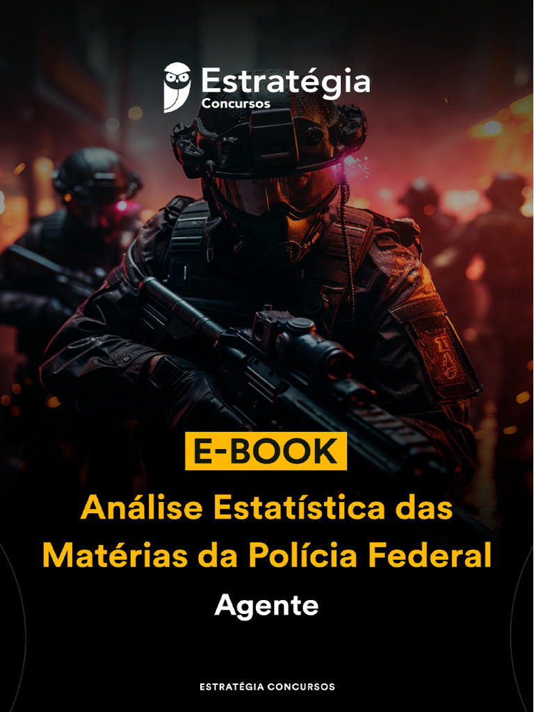 E Book Agente de Policia PF 2023 | PDF | Estatísticas | Lei Constitucional