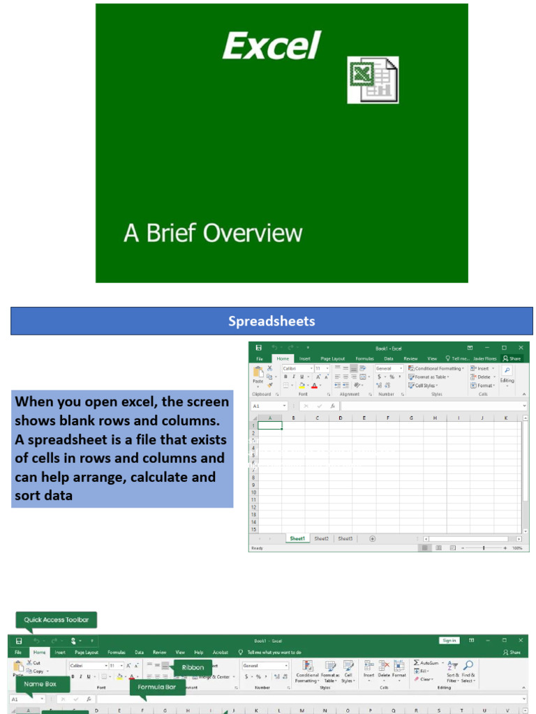 Ict Chapter 7 | PDF | Microsoft Excel | Spreadsheet