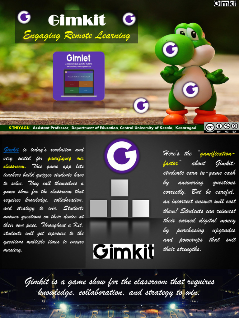 Gimkit Engagingremotelearning Thiyagu 200504060950 | PDF | Cognition ...
