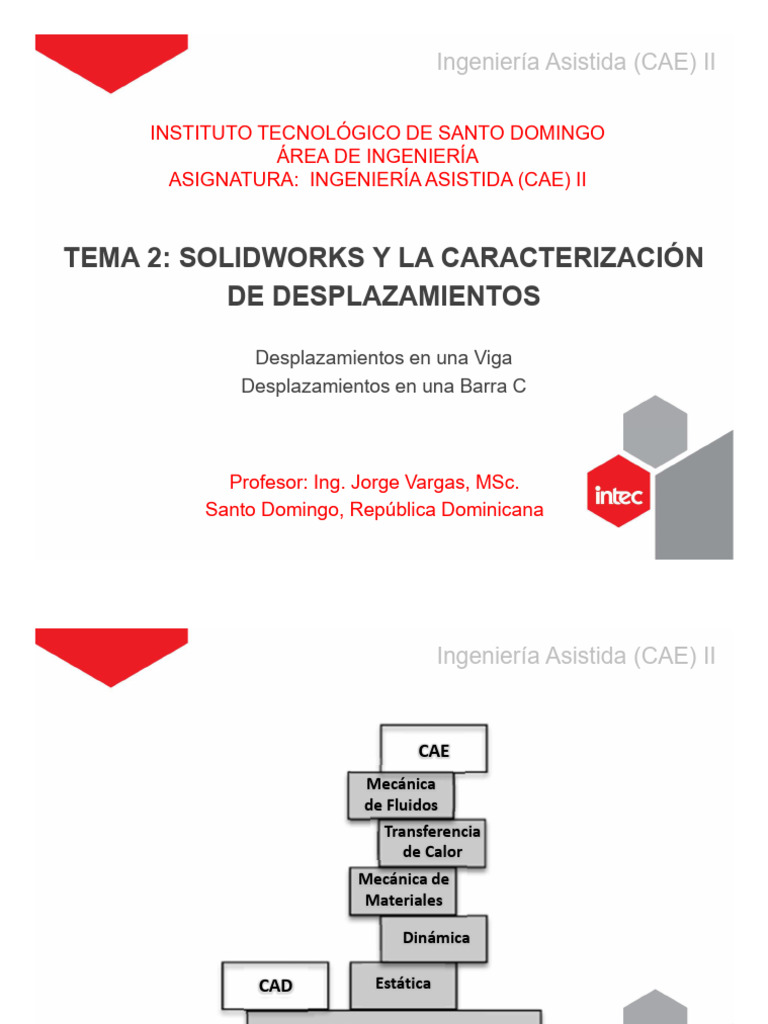 Cae Ii - Tema 2 | PDF | Vector Euclidiano | Viga (Estructura)