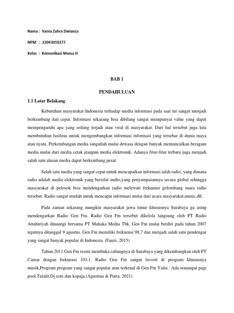 Laporan Komas ' | PDF