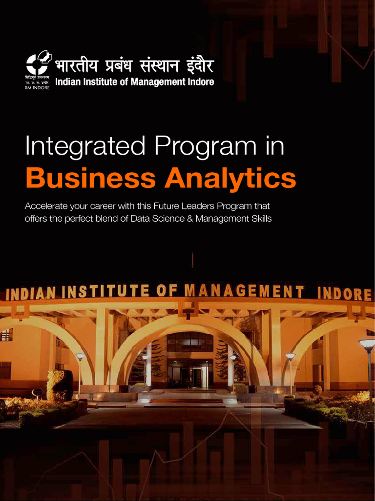 Integrated Programme in Business Analytics | Download Free PDF ...