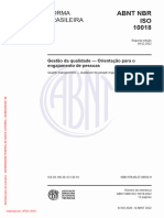 ABNT NBR ISO 10015 2020 Unlocked | PDF | ISO 9000 | Competência (Recursos Humanos)