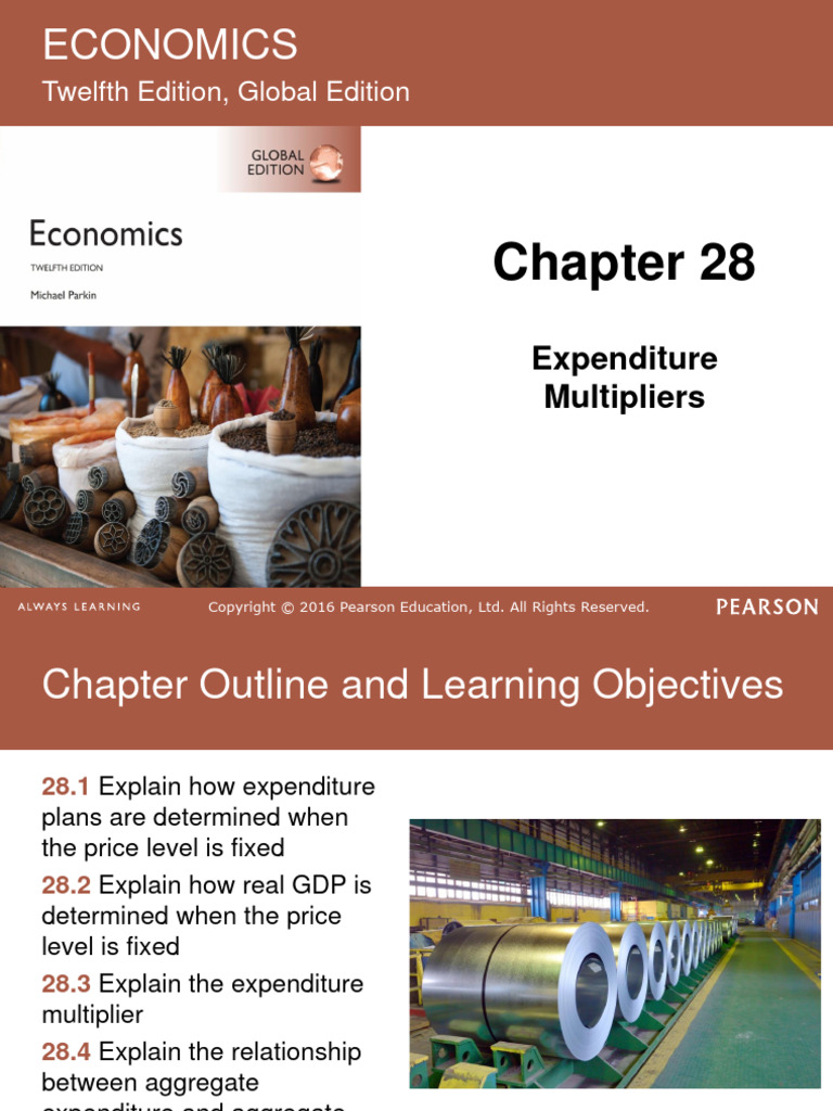 Chapter 28 Expenditure Multipliers | PDF | Consumption (Economics ...