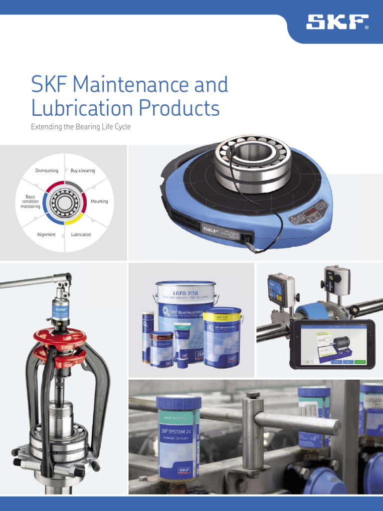 SKF Bearing Maintenance Essentials | PDF | Bearing (Mechanical ...