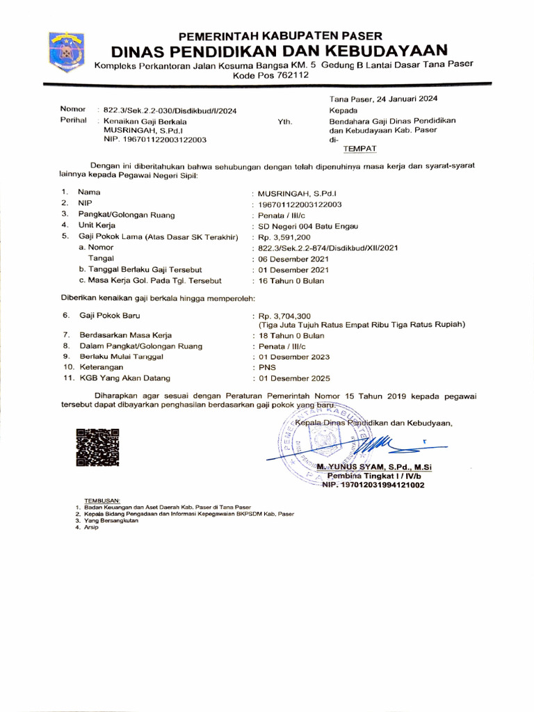 SK KGB - Musringah | PDF