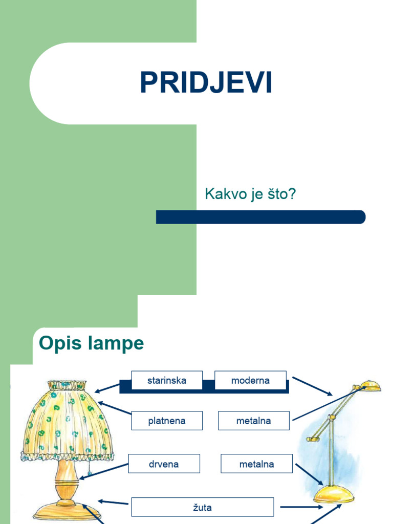PRIDJEVI Opisnizadar | PDF
