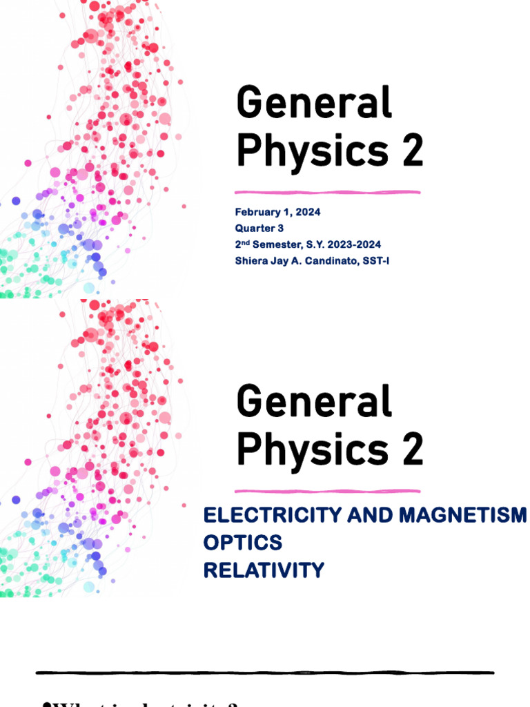 Electrostatics | Download Free PDF | Electric Charge | Electrostatics