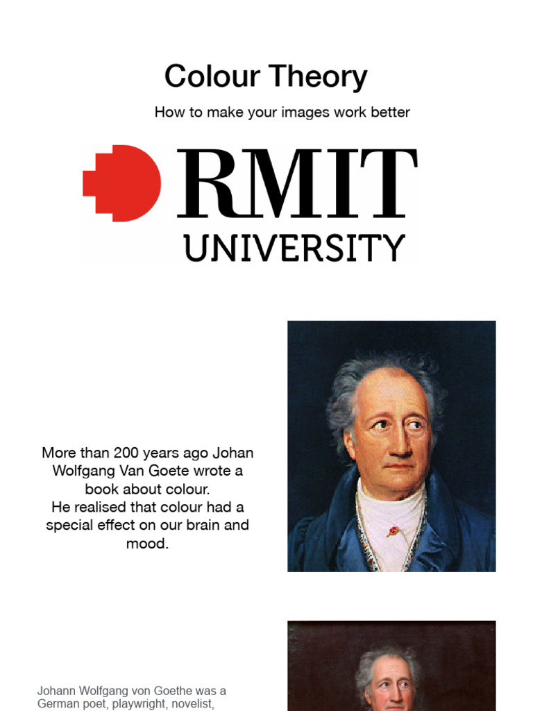 Colour Theory RMIT | PDF | Color | Rgb Color Model