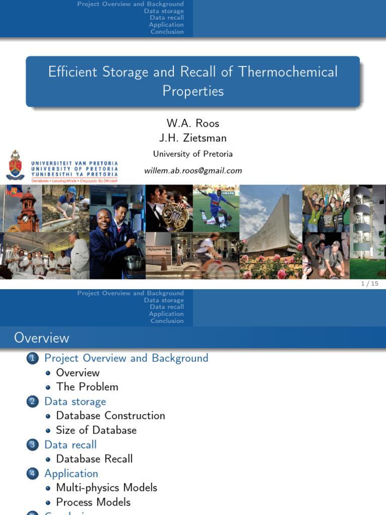 Efficient Thermochemical Data Storage | PDF | Databases | Accuracy And ...