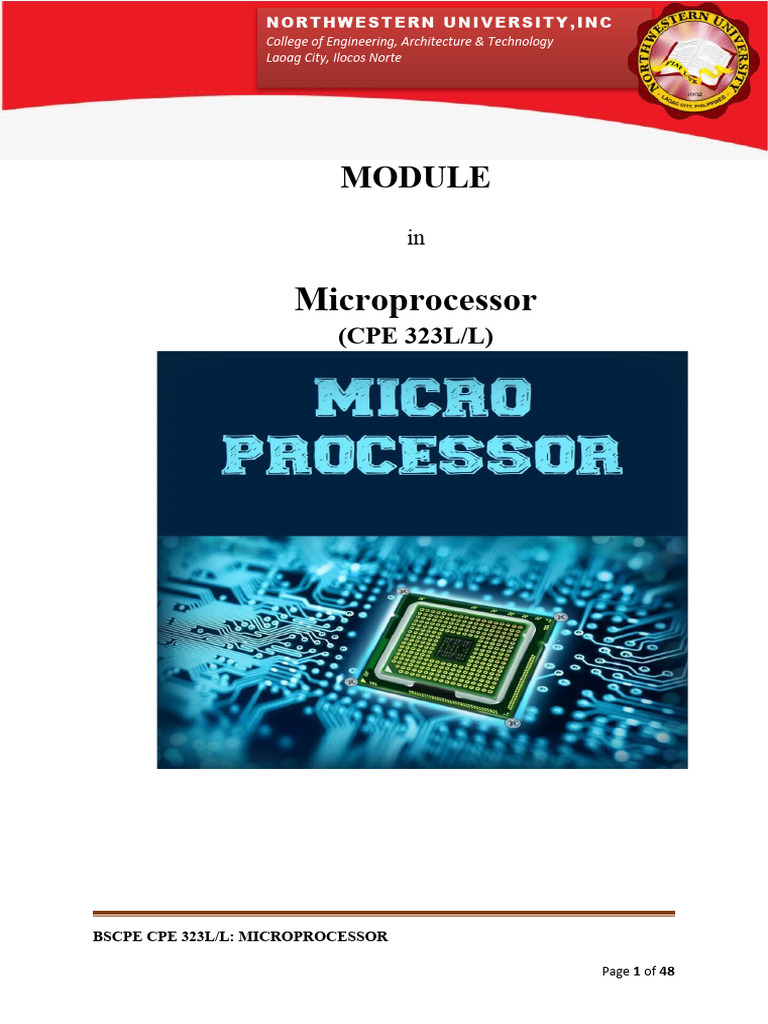 CEAT Microprocessor DELAJ Modules MidtermA | PDF