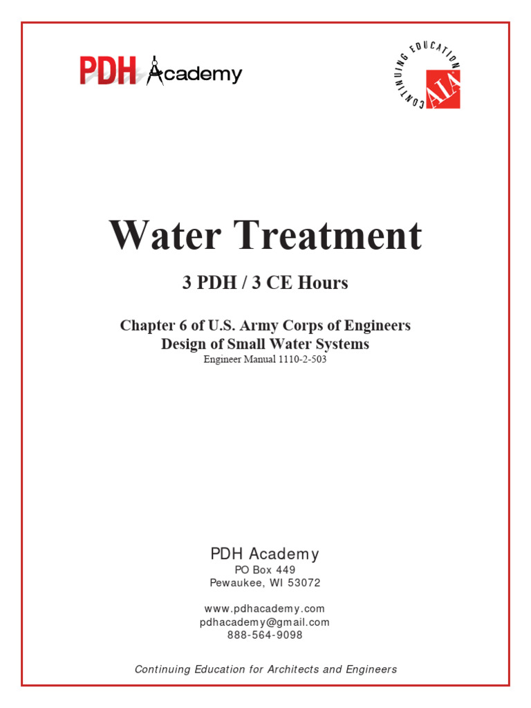 Water Treatment | PDF | Water Purification | Water